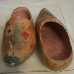 Accents | Antique Wooden Clogs From Belgium 1945 | Poshmark